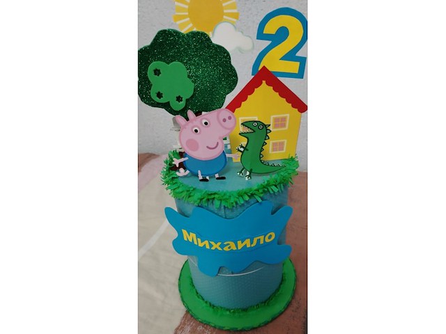 Pepa prase, kartonska torta
