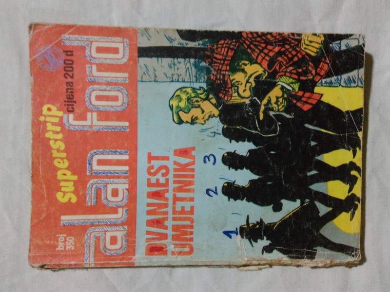 Alan Ford Vjesnik broj 350, Dvanaest umjetnika