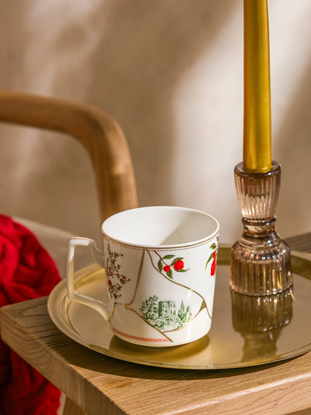 LCW HOME Šolja Sa Cvetnim Printom 340 Ml