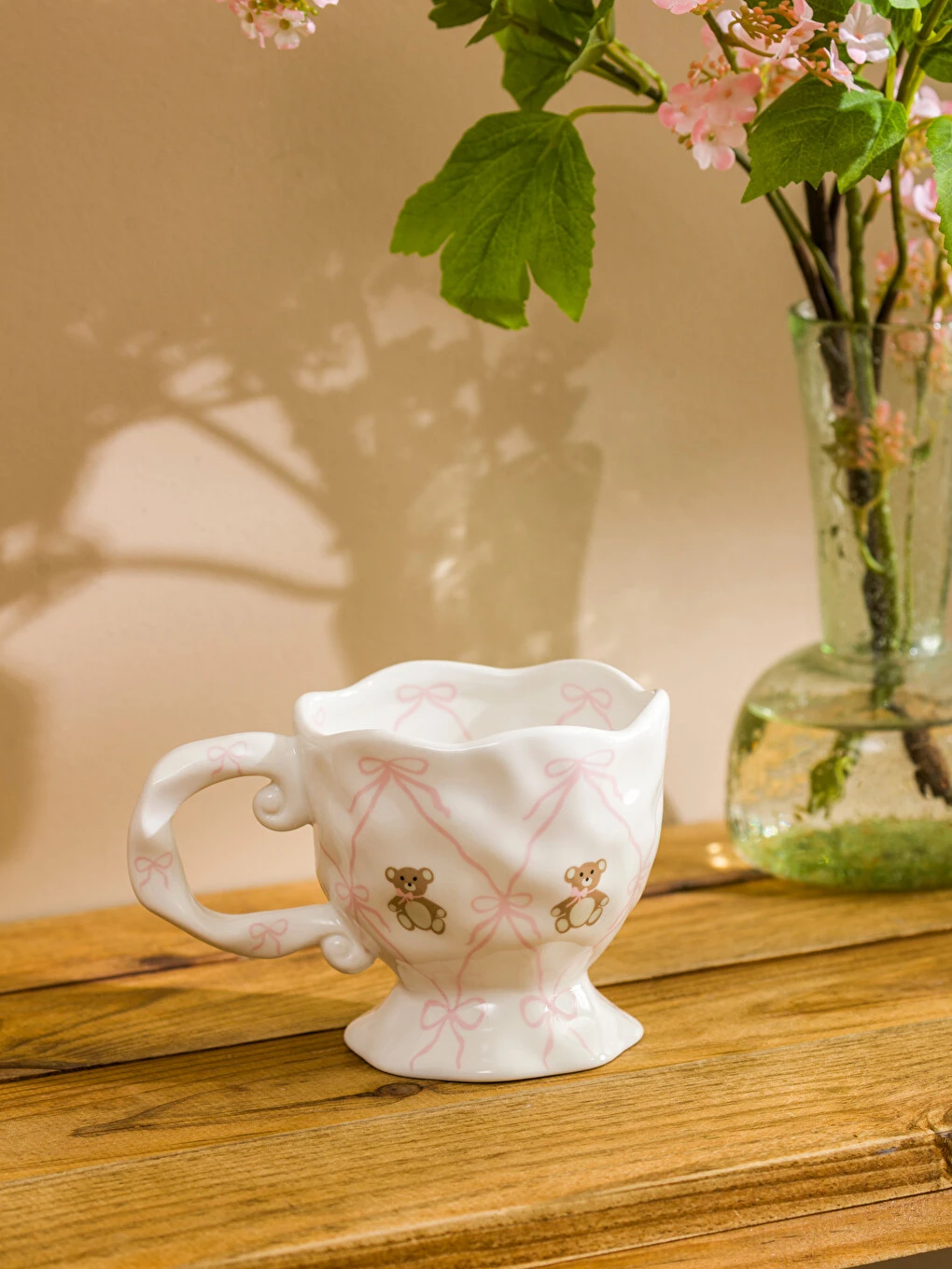 LCW HOME Šolja Od Porcelana Sa Štampanim Motivom Medvedića 360 Ml