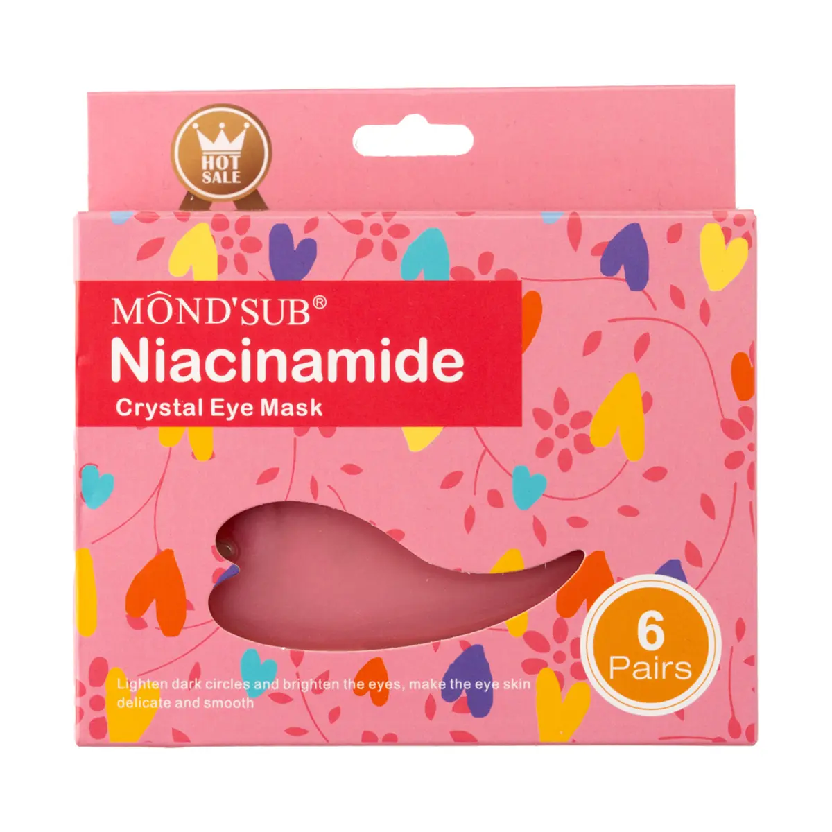 Gel jastučići za predeo oko očiju – niacinamid 6/1