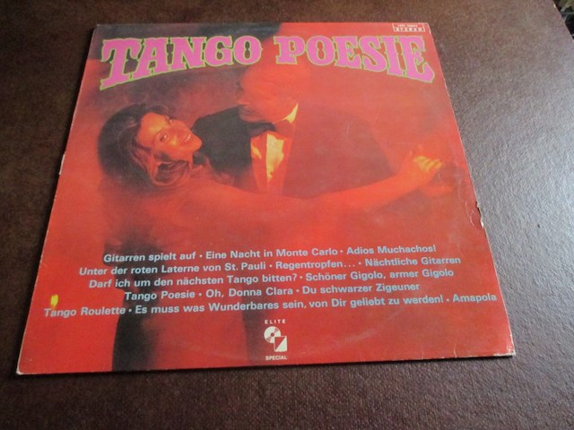 LP : Orchester Claudius Alzner – Tango Poesie