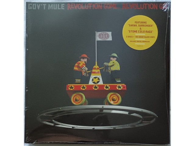GOV`T MULE - 2LP Revolution come..revolution go (Novo)