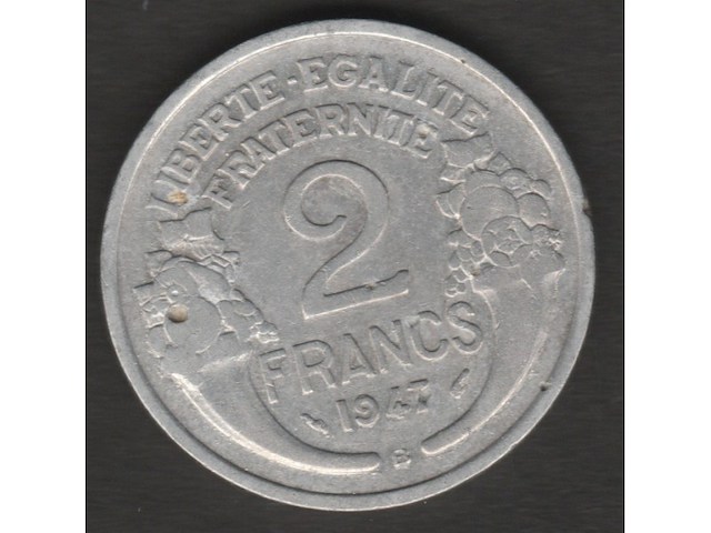 2 Francs - 1947 B - Francuska, France