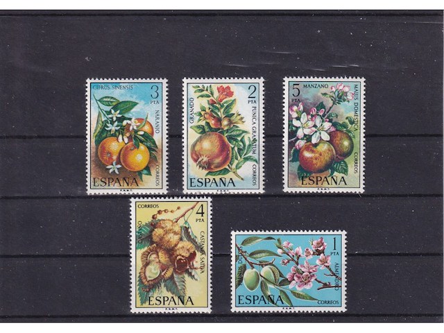 Španija 1973 Flora