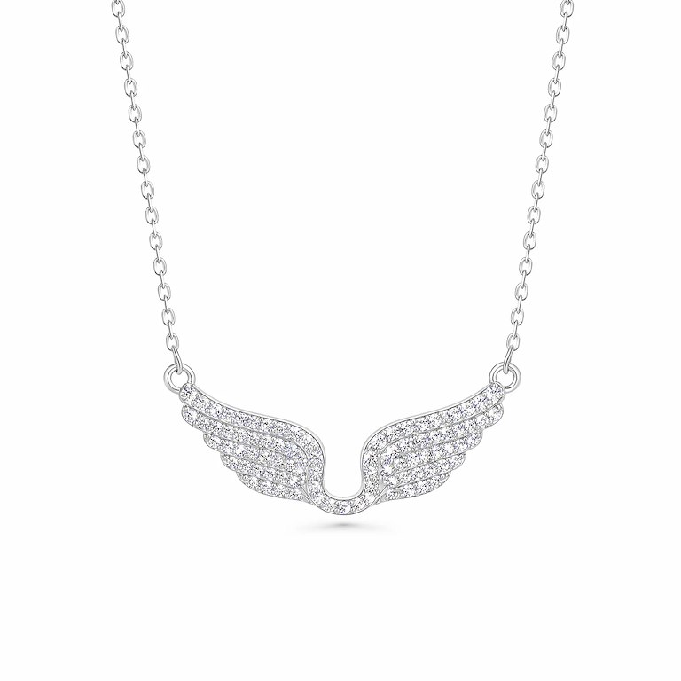 SREBRNA OGRLICA ANGEL WINGS