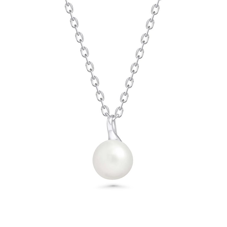 SREBRNA OGRLICA ELEGANT PEARL
