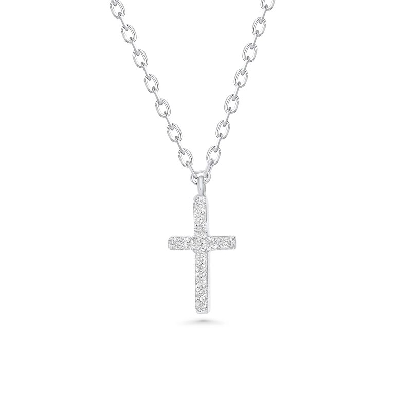 SREBRNA OGRLICA LITTLE CROSS