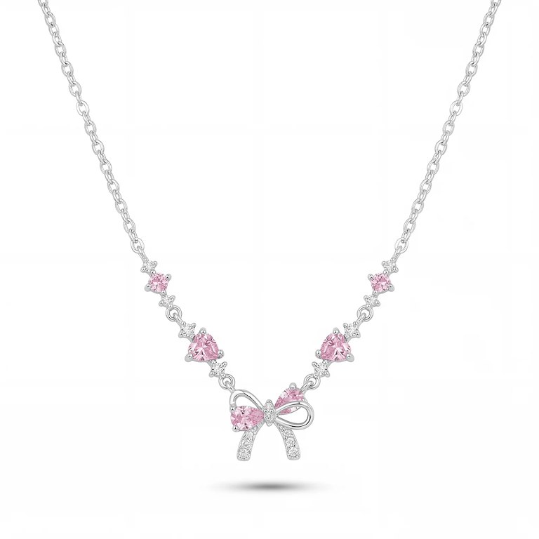 SREBRNA OGRLICA MATCHING BOW