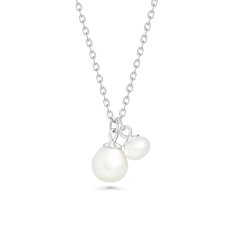 SREBRNA OGRLICA OLIVIA PEARL
