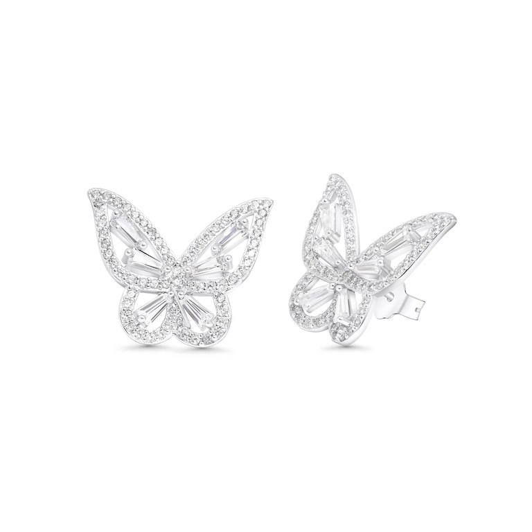 SREBRNE MINDJUŠE LUXE BUTTERFLY