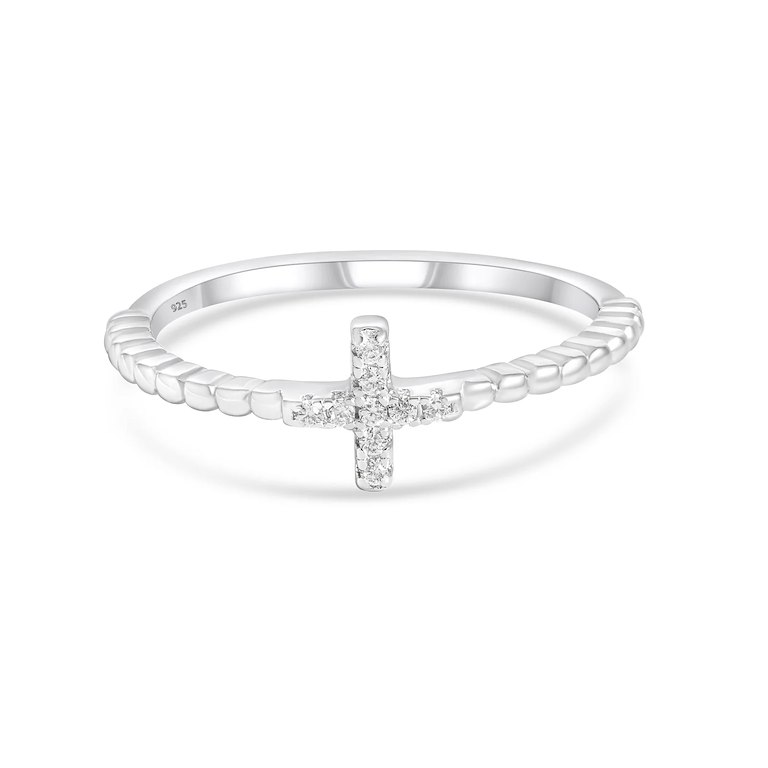 SREBRNI PRSTEN CROSS BAE