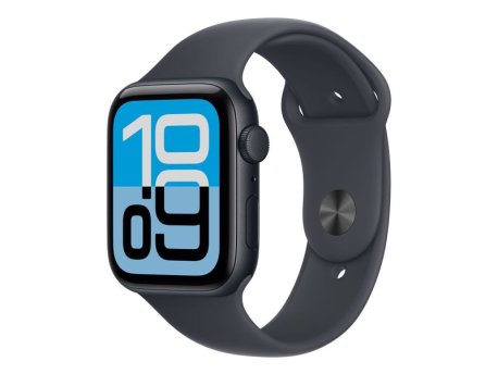 APPLE Watch SE 3 Cellular 44mm Midnight Aluminium Case with Midnight Sport Band - S/M (meph4rk/a)
