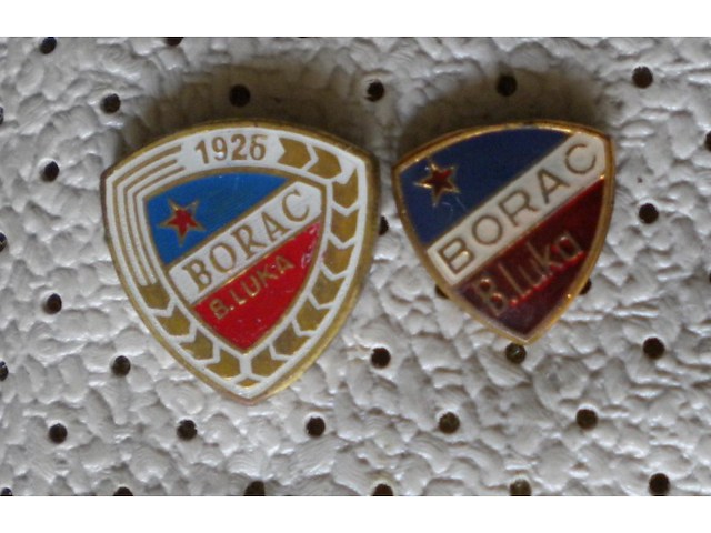 `FK Borac Banja Luka` dve značke