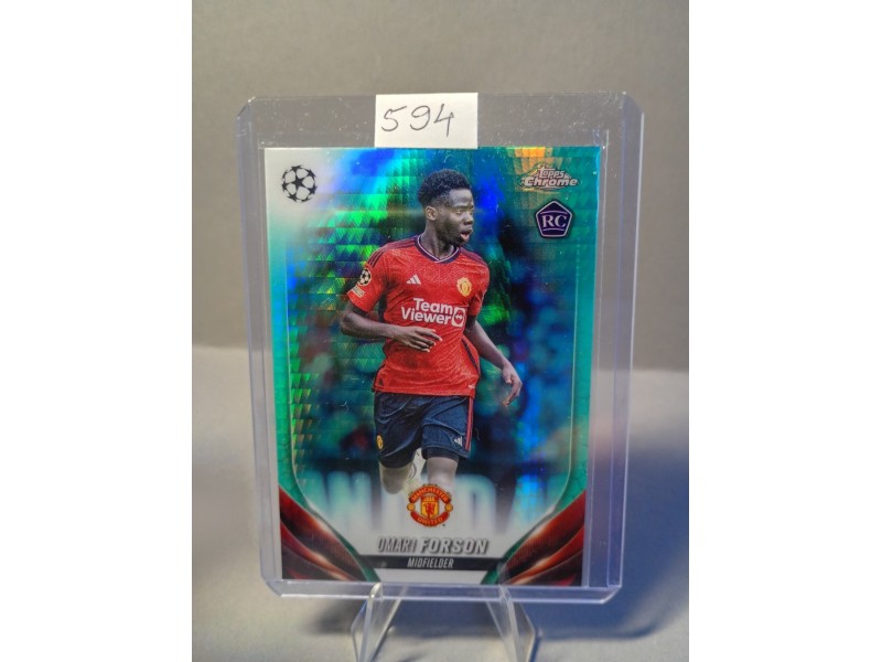 594. TOPPS CHROME 2024 PARALLEL -OMARI FORSON