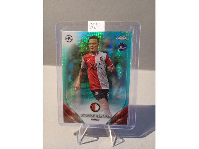 627. TOPPS CHROME 2024 PARALLEL -QUILINDSCHY HARTMAN