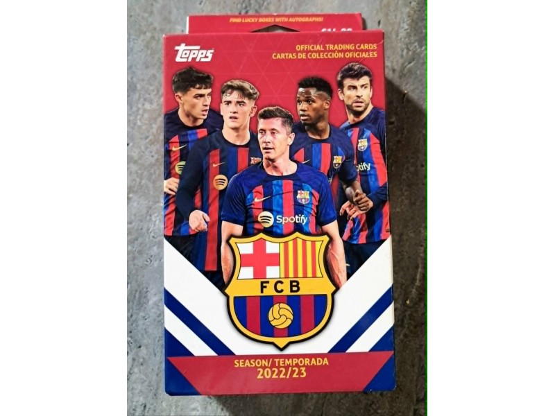 FC Barcelona 2022-23 FAN SET TOPPS