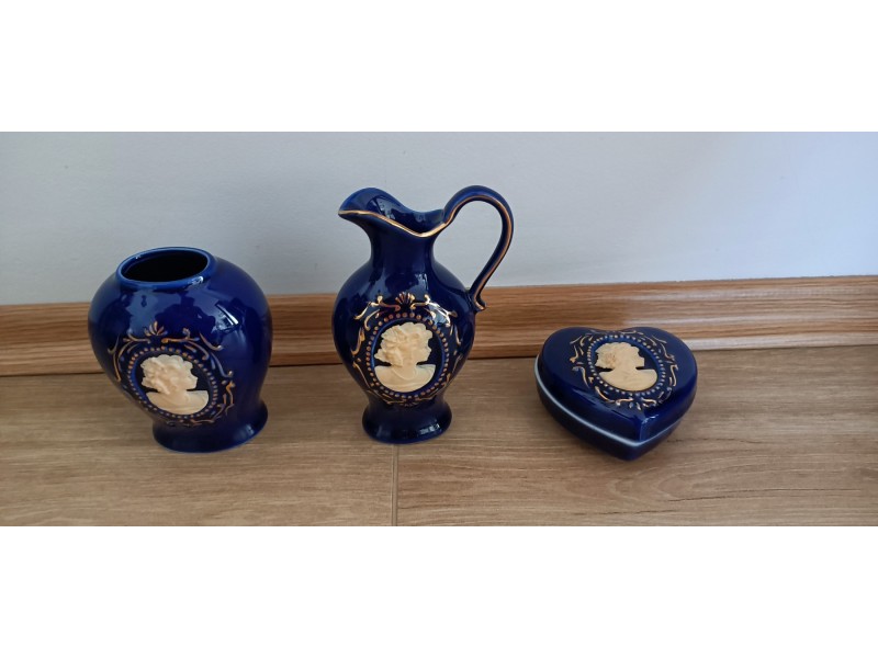 Set od Porcelana i Kobalta iz 1970-ih