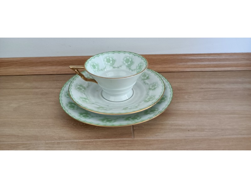 Šoljica sa 2 Tacne od Porcelana Bavaria iz 1960-ih