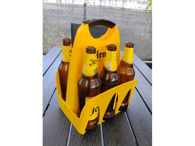 Gajba-nosilica za pivo Jelen