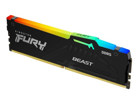 KINGSTON DIMM DDR5 64GB 5600MT/s KF556C36BBEA-64 Fury Beast RGB EXPO