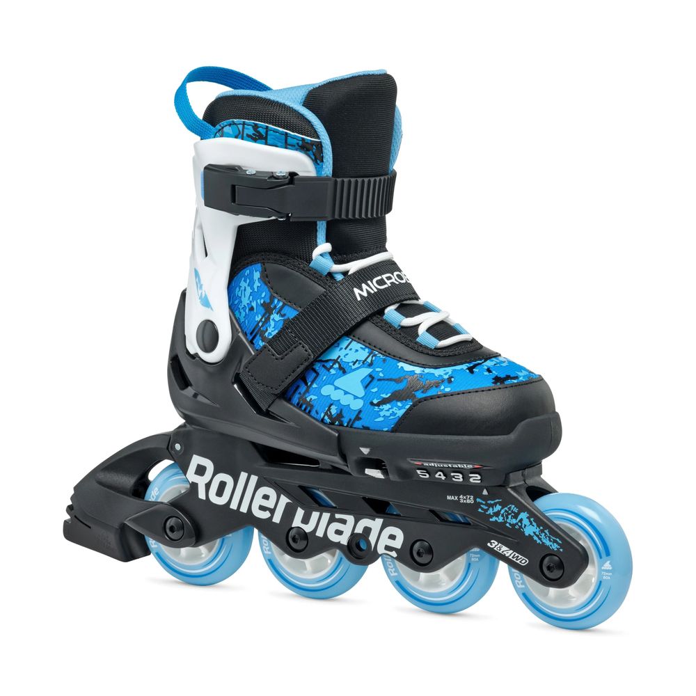 ROLERI ROLLERBLADE DEČIJI MICROBLADE SL black-blue 33-36,5