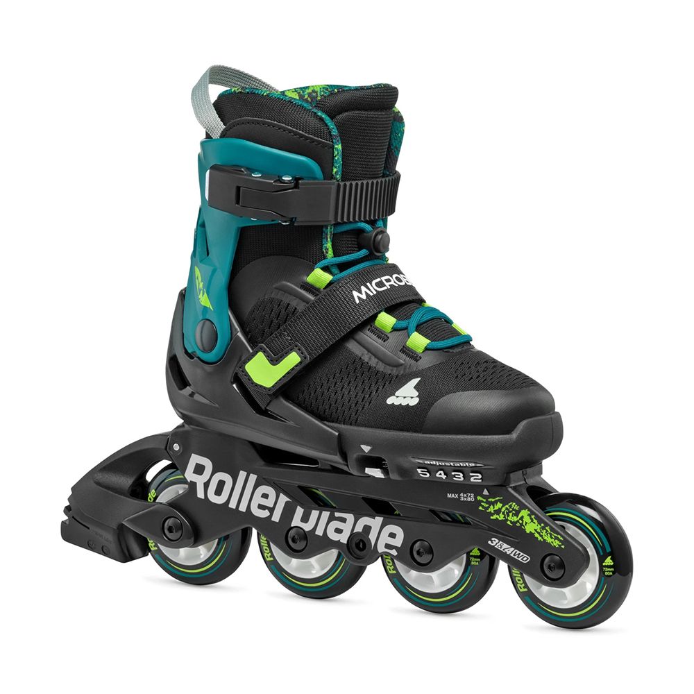 ROLERI ROLLERBLADE DEČIJI MICROBLADE XT black-petrol green 36,5-40,5