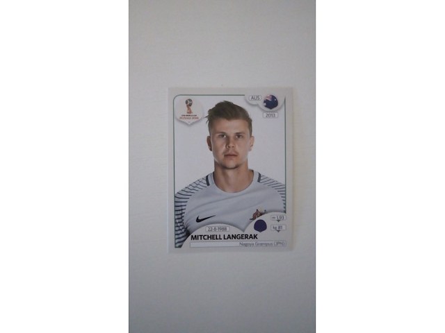 Panini FIFA 2018 Russia sličica broj 203