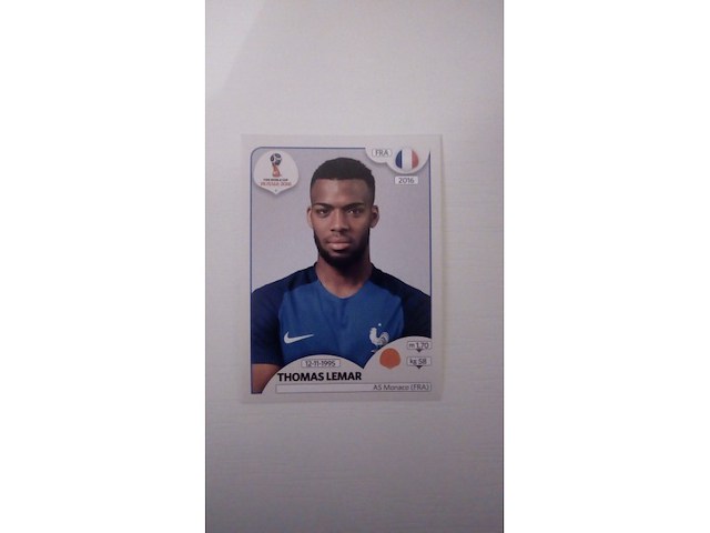 Panini FIFA 2018 Russia sličica broj 191