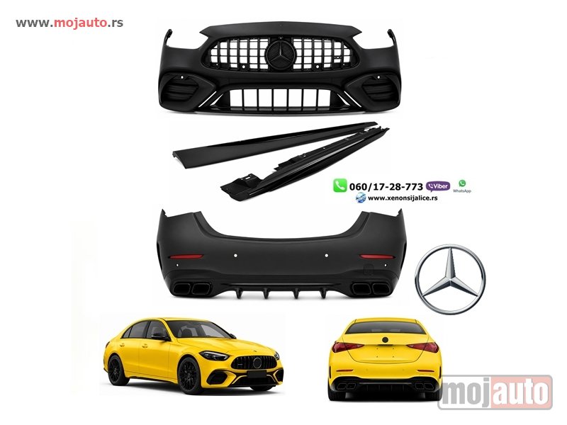 C klasa w206 21-25 mercedes body bodi kit amg