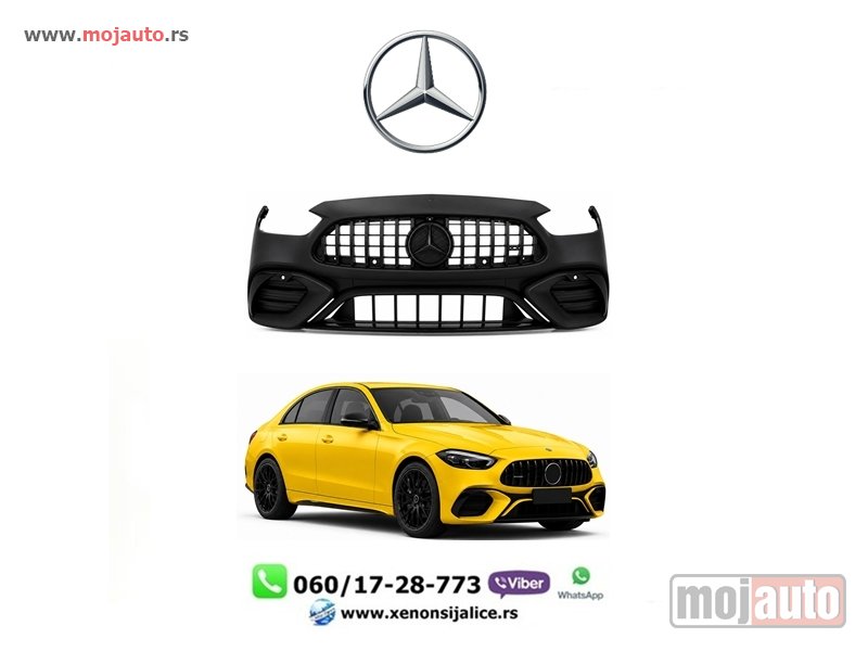 C klasa w206 21-25 mercedes body bodi kit amg prednji