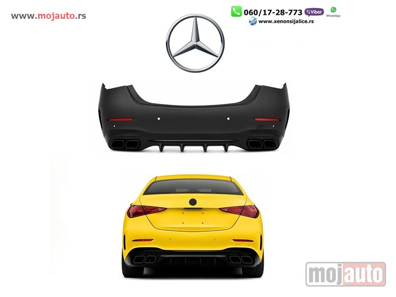 C klasa w206 21-25 mercedes body bodi kit amg zadnji
