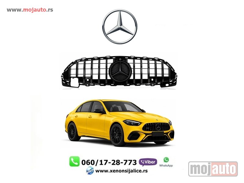 C klasa w206 21-25 mercedes maska amg gt