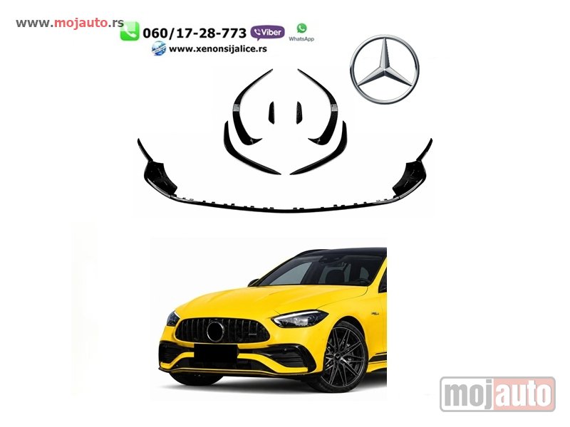 C klasa w206 21-25 mercedes lip amg