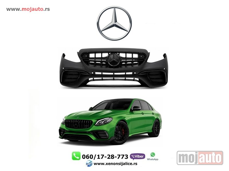 E klasa w213 17-20 mercedes body bodi kit amg prednji