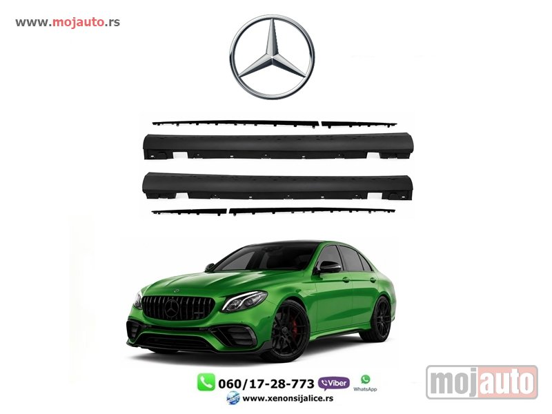 E klasa w213 17-20 mercedes pragovi amg