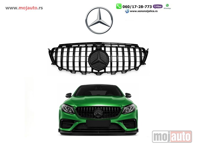 E klasa w213 17-20 mercedes maska amg gt