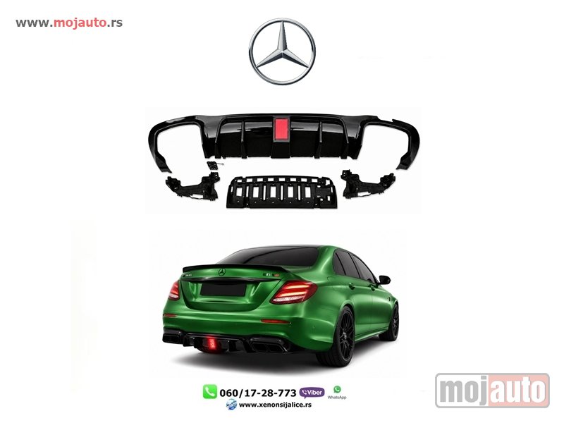E klasa w213 17-20 mercedes difuzor amg led