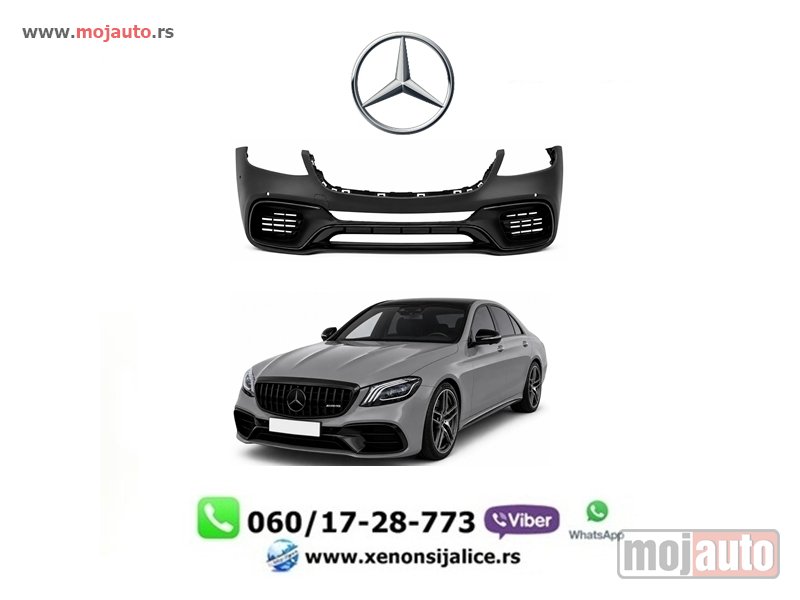 S klasa w222 13-17 mercedes body bodi kit amg prednji
