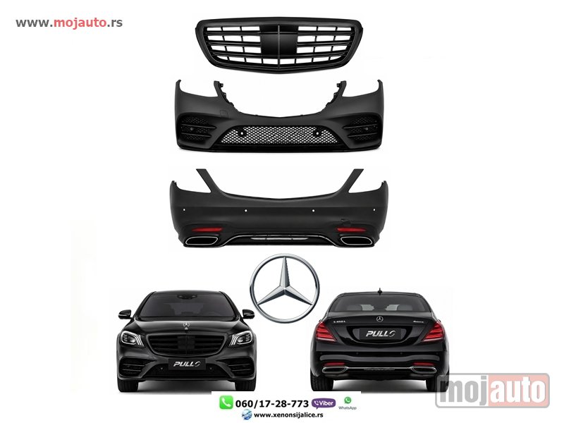 S klasa w222 18-22 mercedes body bodi kit amg s450