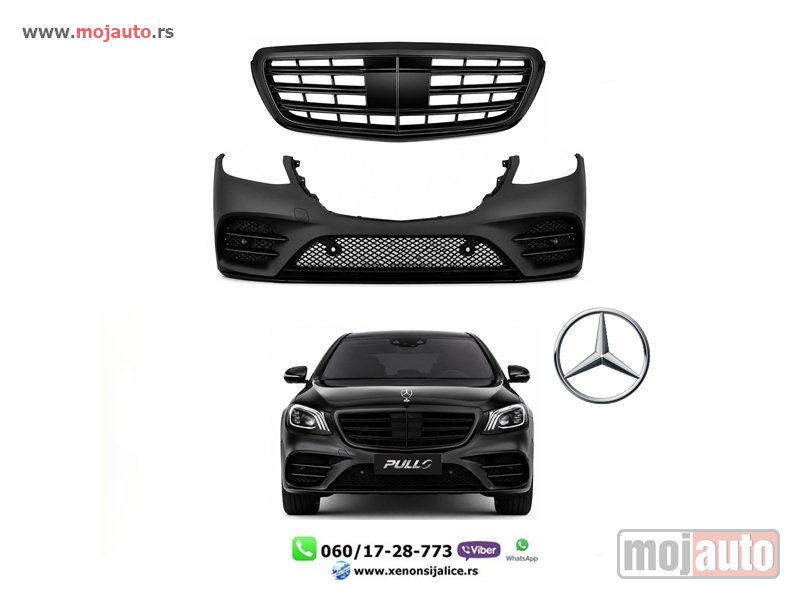 S klasa w222 18-22 mercedes body bodi kit amg s450 prednji