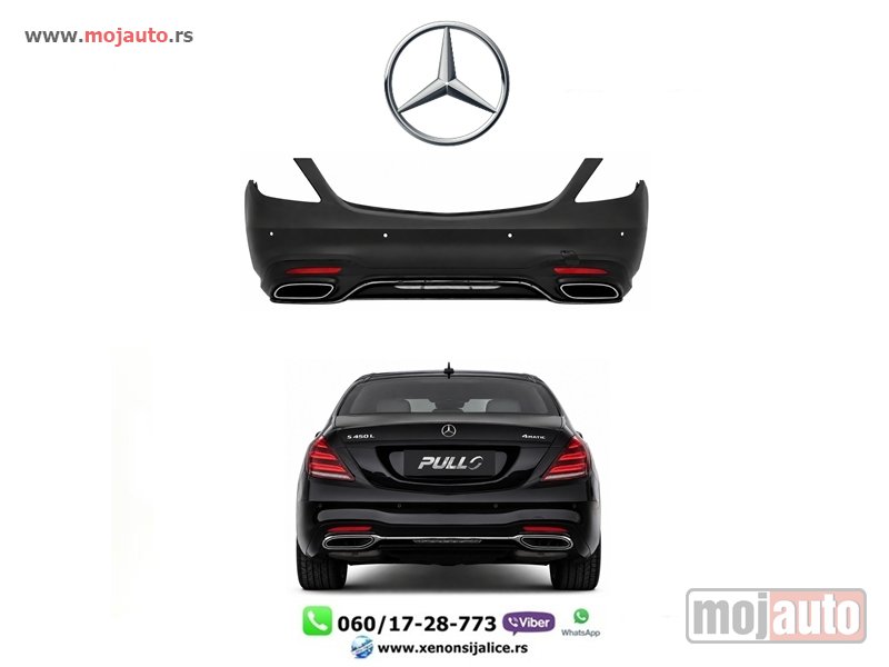 S klasa w222 18-22 mercedes body bodi kit amg s450 zadnji