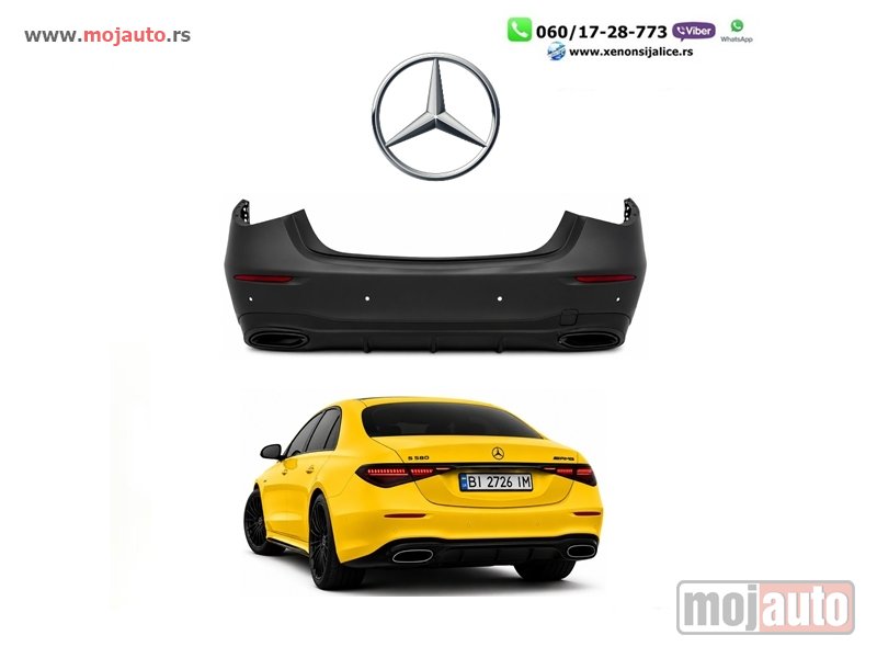 S klasa w223 21-24 mercedes body bodi kit amg s450 zadnji