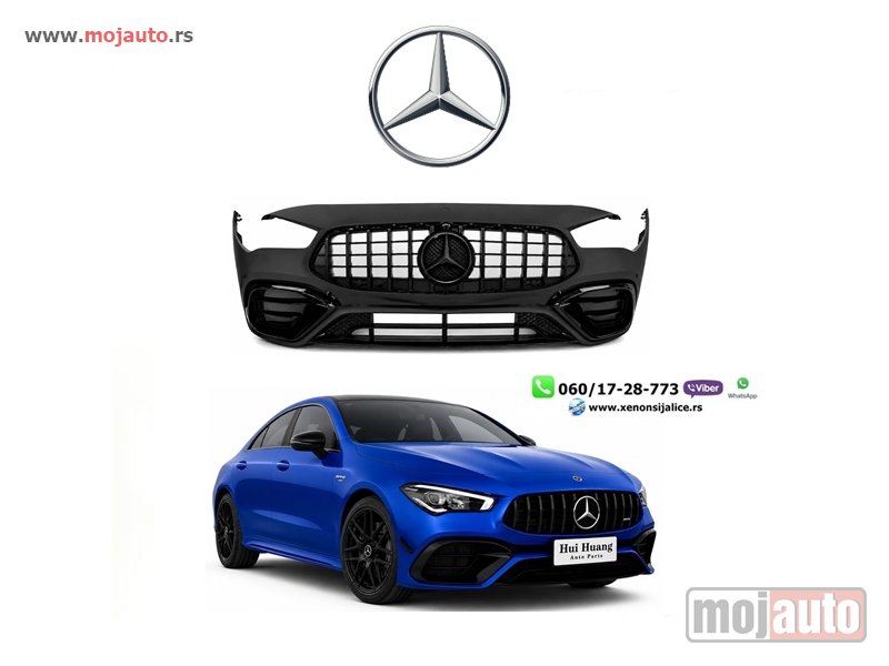 Cla w118 19-25 mercedes body bodi kit amg prednji