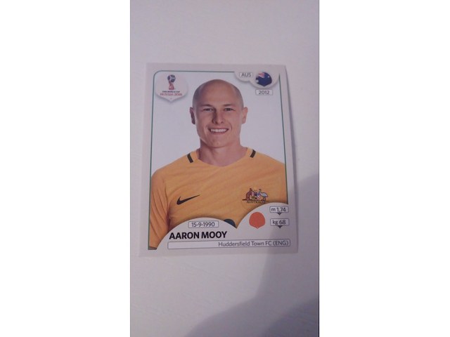 Panini FIFA 2018 Russia sličica broj 210