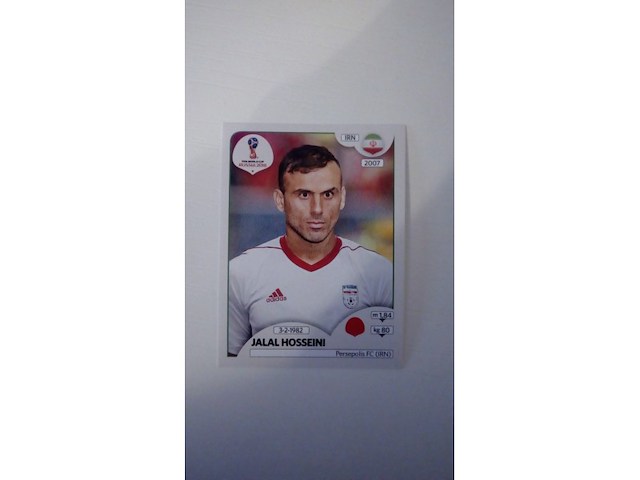 Panini FIFA 2018 Russia sličica broj 165