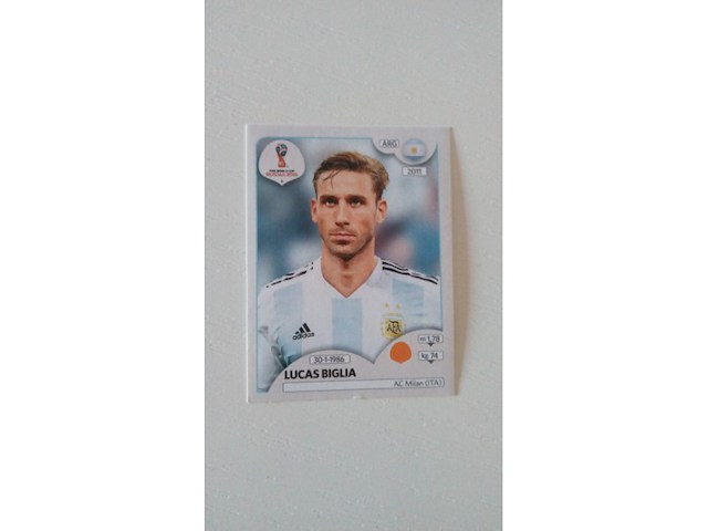 Panini FIFA 2018 Russia sličica broj 269