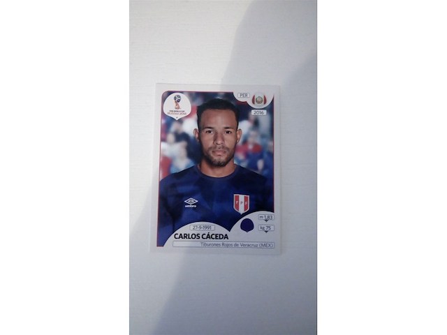 Panini FIFA 2018 Russia sličica broj 223