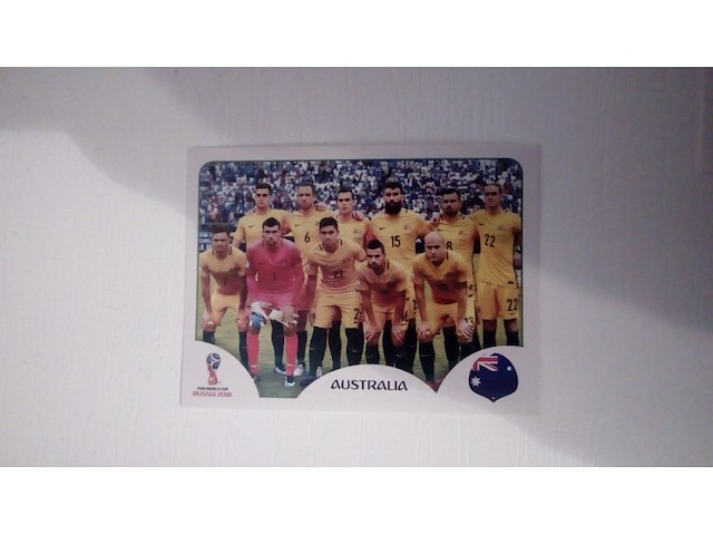 Panini FIFA 2018 Russia sličica broj 201