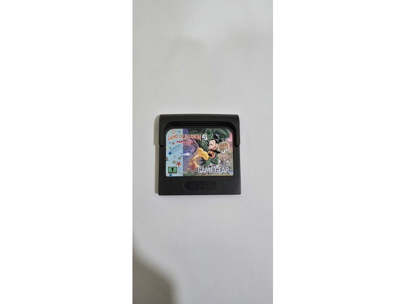 Land of Illusion Starring Mickey Mouse Sega Game Gear